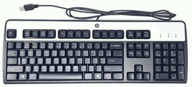 KU-0316 - USB Standard Keyboard Black/Silver Wired 104-Key Spill ...