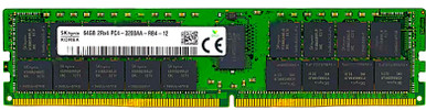 4ZC7A15124 - 64GB DDR4-3200AA PC4-25600 2Rx4 ECC Registered RDIMM 1.2V ...