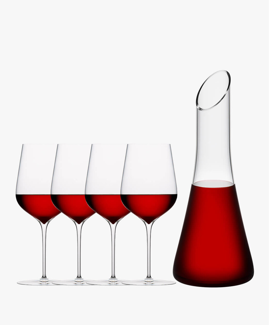 No 1 & FLINDERS DECANTER GIFT SET (4 Glasses + 1 Decanter) – Plumm