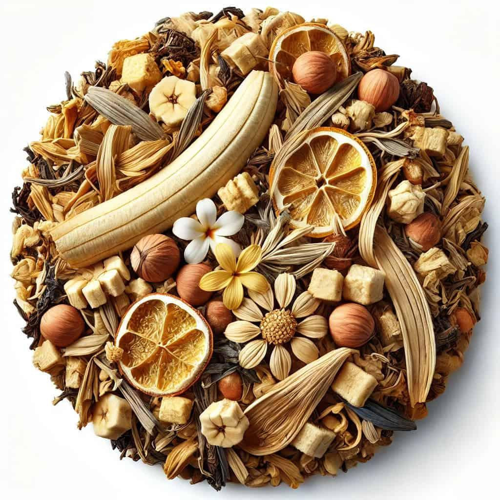 Honeybush Banana Nut Tea Leaf - Buy Organic Tea Online