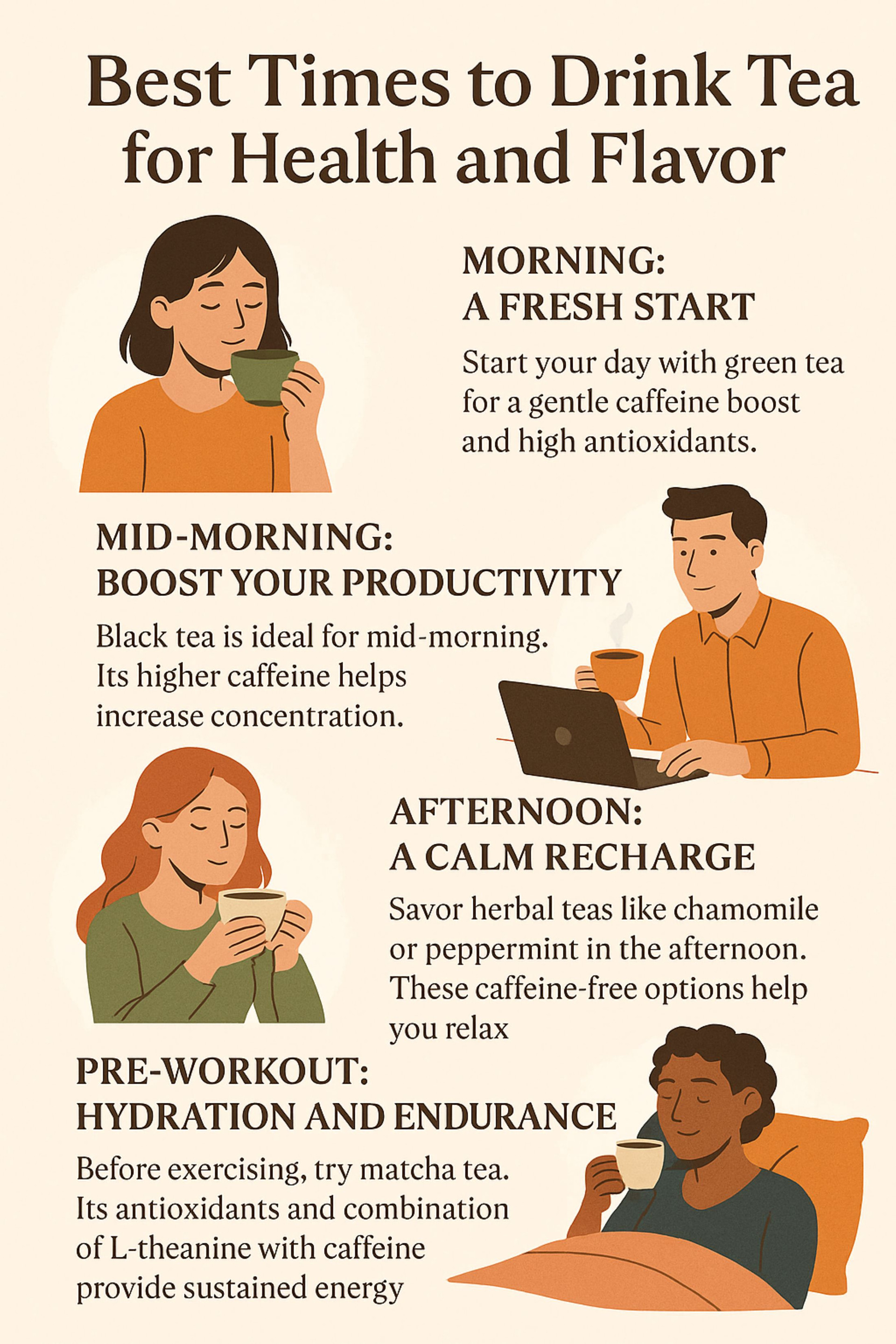 The Time of Day to Drink Tea for Maximum Benefits - Teatheworld®