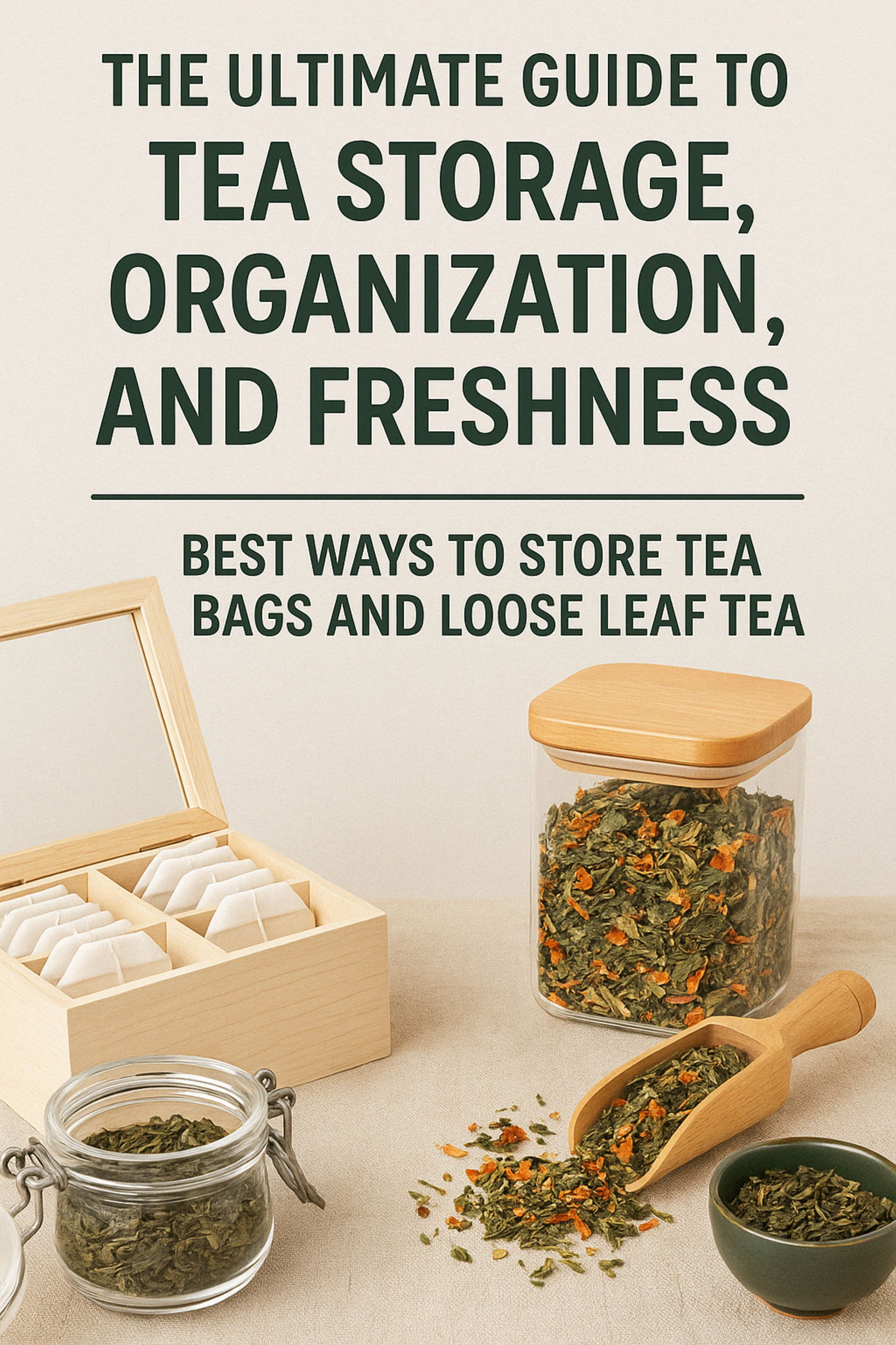 The Ultimate Guide to Tea Storage, Organization, and Freshness: Best ...