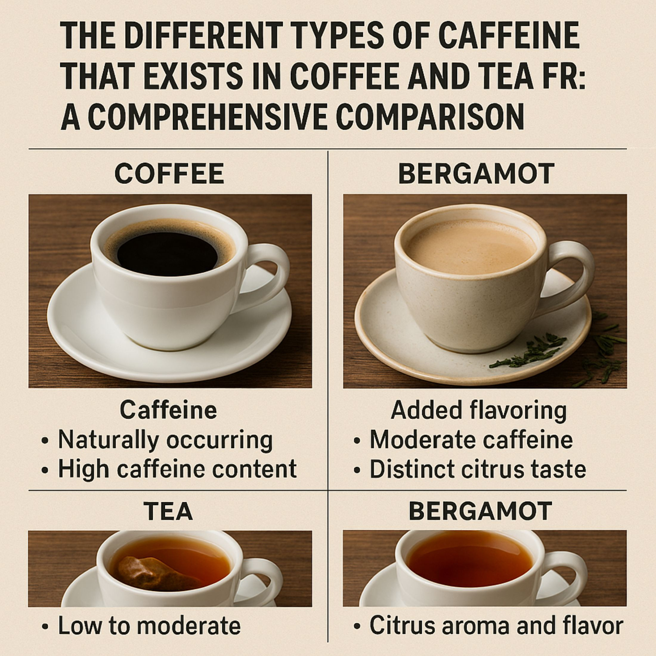 Coffee vs Tea Caffeine Guide - Teatheworld®