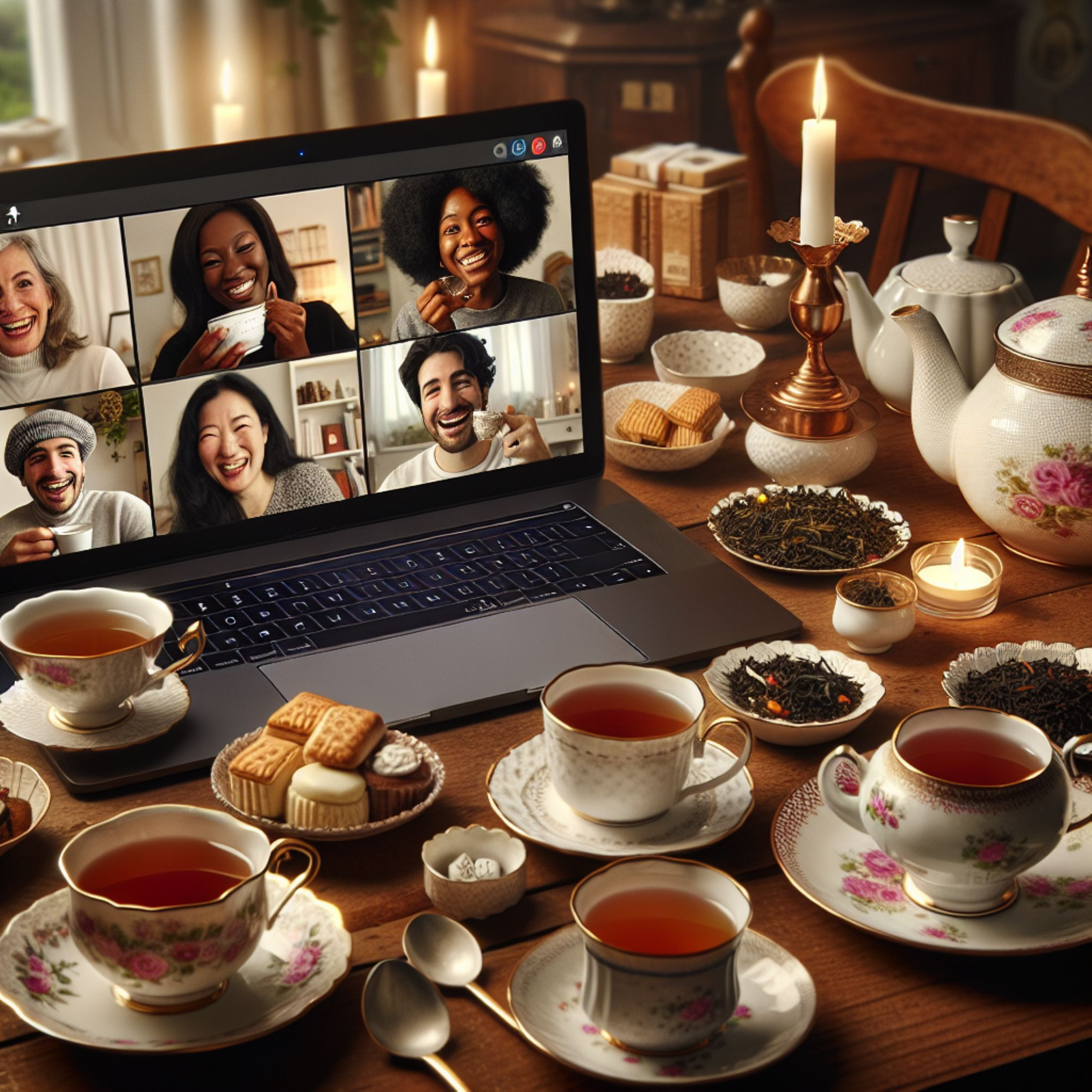How to Host a Virtual Tea Tasting Party with Friends - TeatheWorld.com