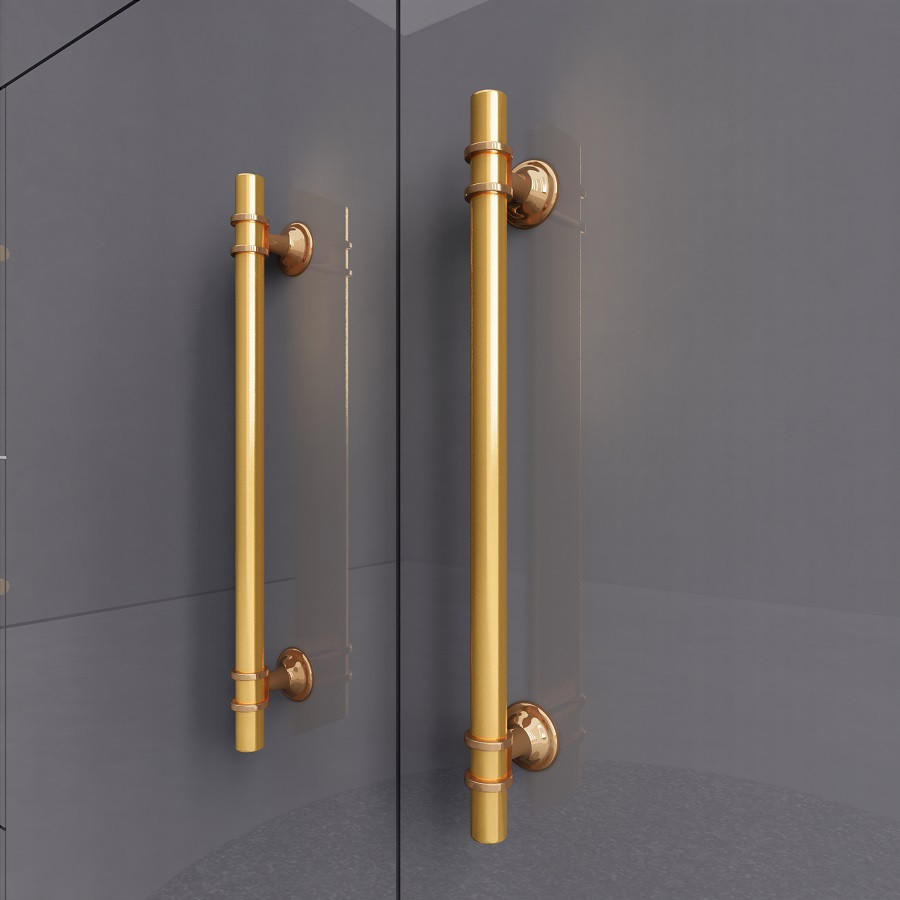 Elsa 36”-84” Wall Mounted Handles - Moreno Bath