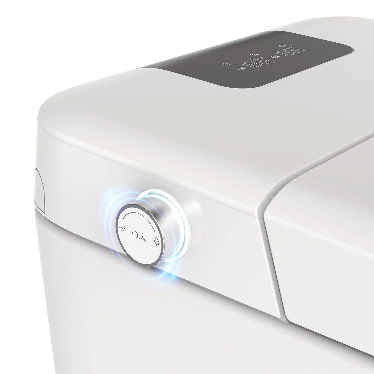 T162A Smart Toilet | Adjustable Water Temperature & Pressure, Warm Air ...