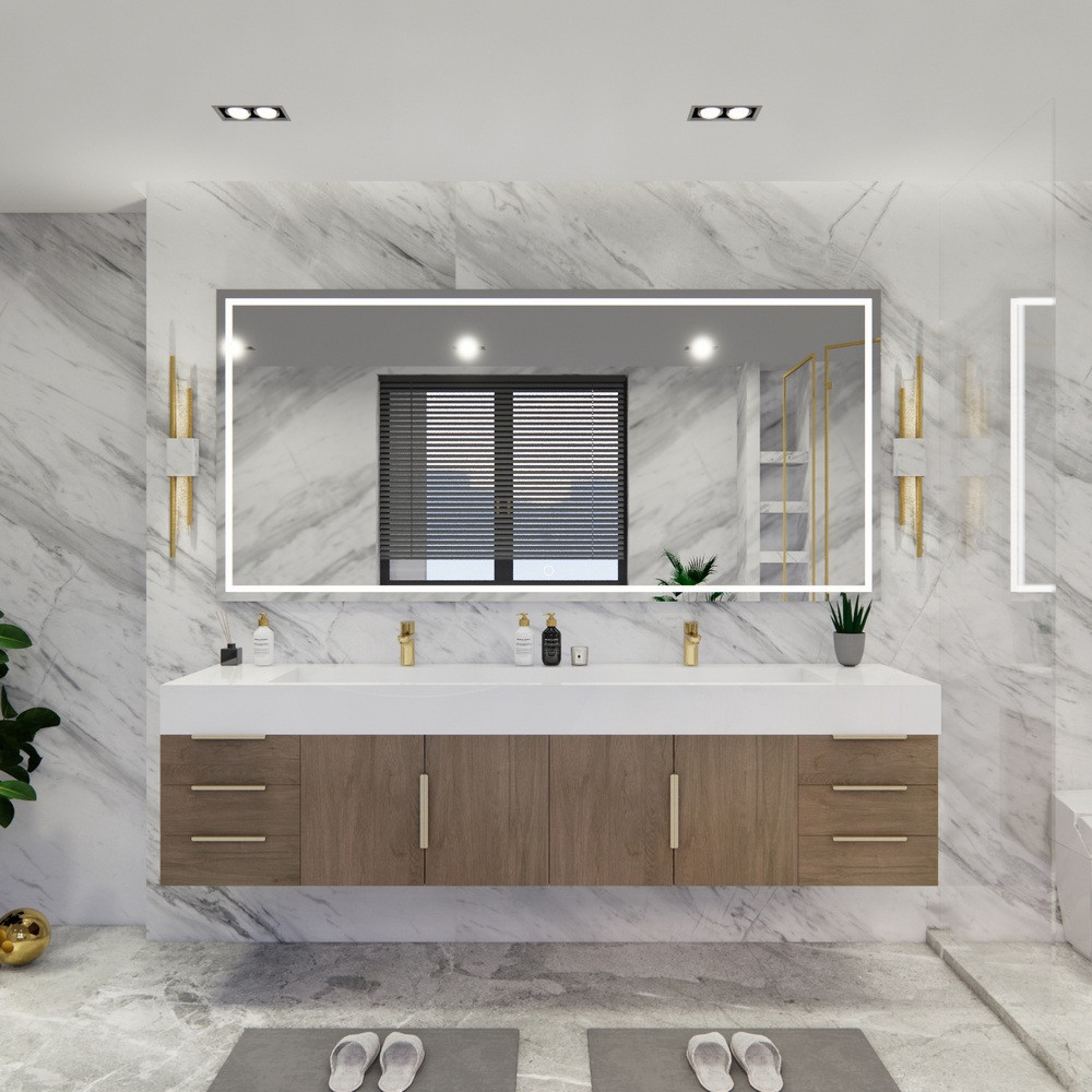 84" Inch Bathroom Vanities with Sink Included | Moreno Bath Bathroom ...