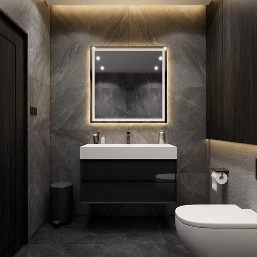 MAX 42" Floating Bathroom Vanity with FLX16 Acrylic Sink (MAX16-42)