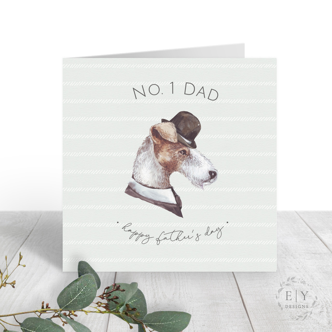 No. 1 Dad Father's Day Card - Especially Yours Designs