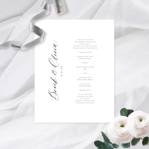 Wedding Programs | Choir Book Covers - Especially Yours Designs