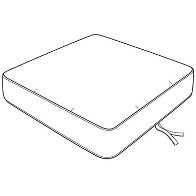 Hanamint Estate Ottoman Cushion. - Hanamint Store