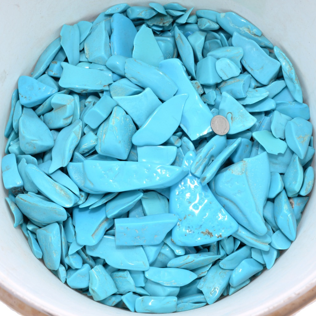 Sleeping Beauty Blue Turquoise Cultured Rough $.50 per Gram 1/2 Pound ...