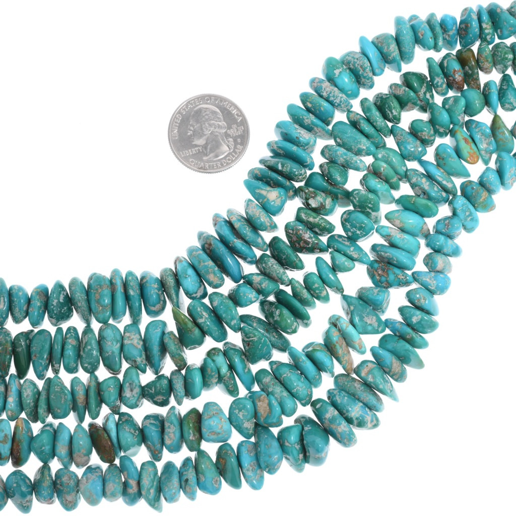 Genuine turquoise beads for jewelry making store
