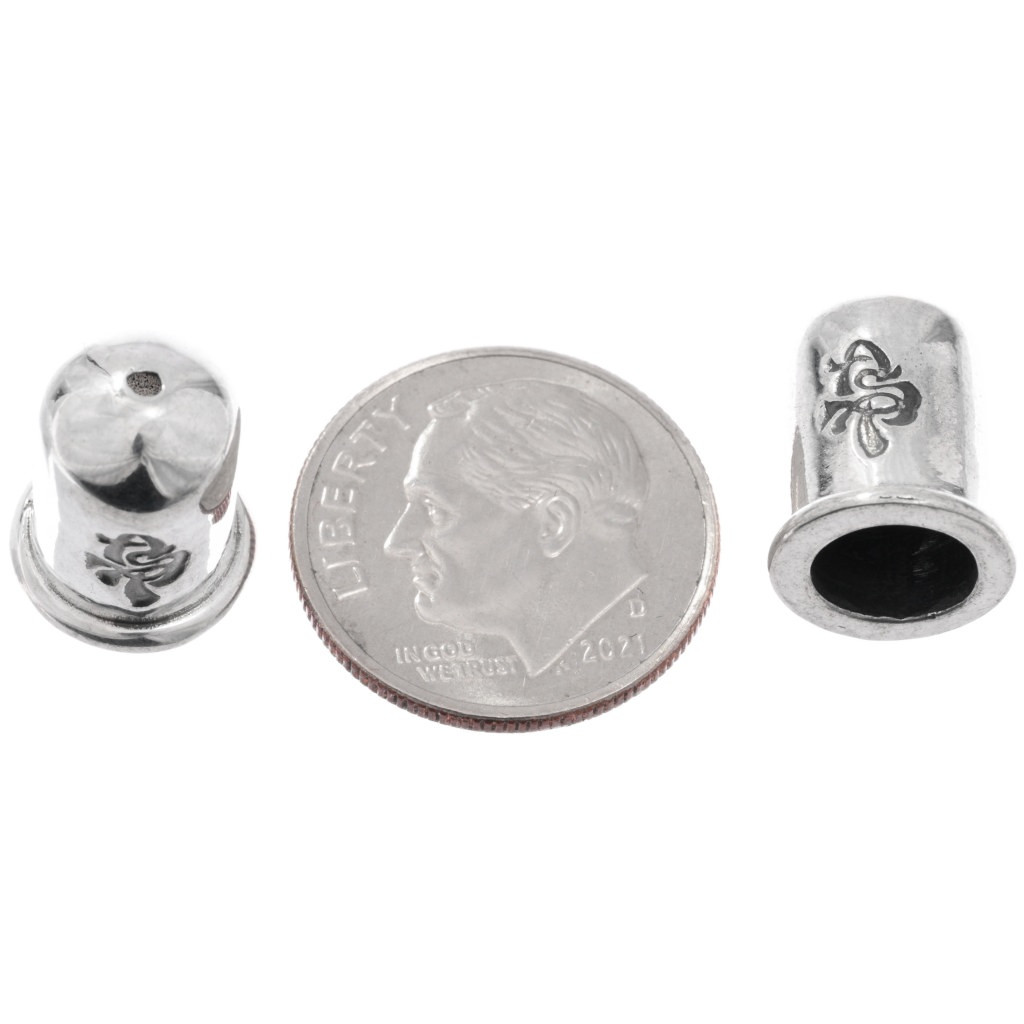 6mm Sterling Silver Necklace Cones Classic Jewelry End Cones for Beads ...