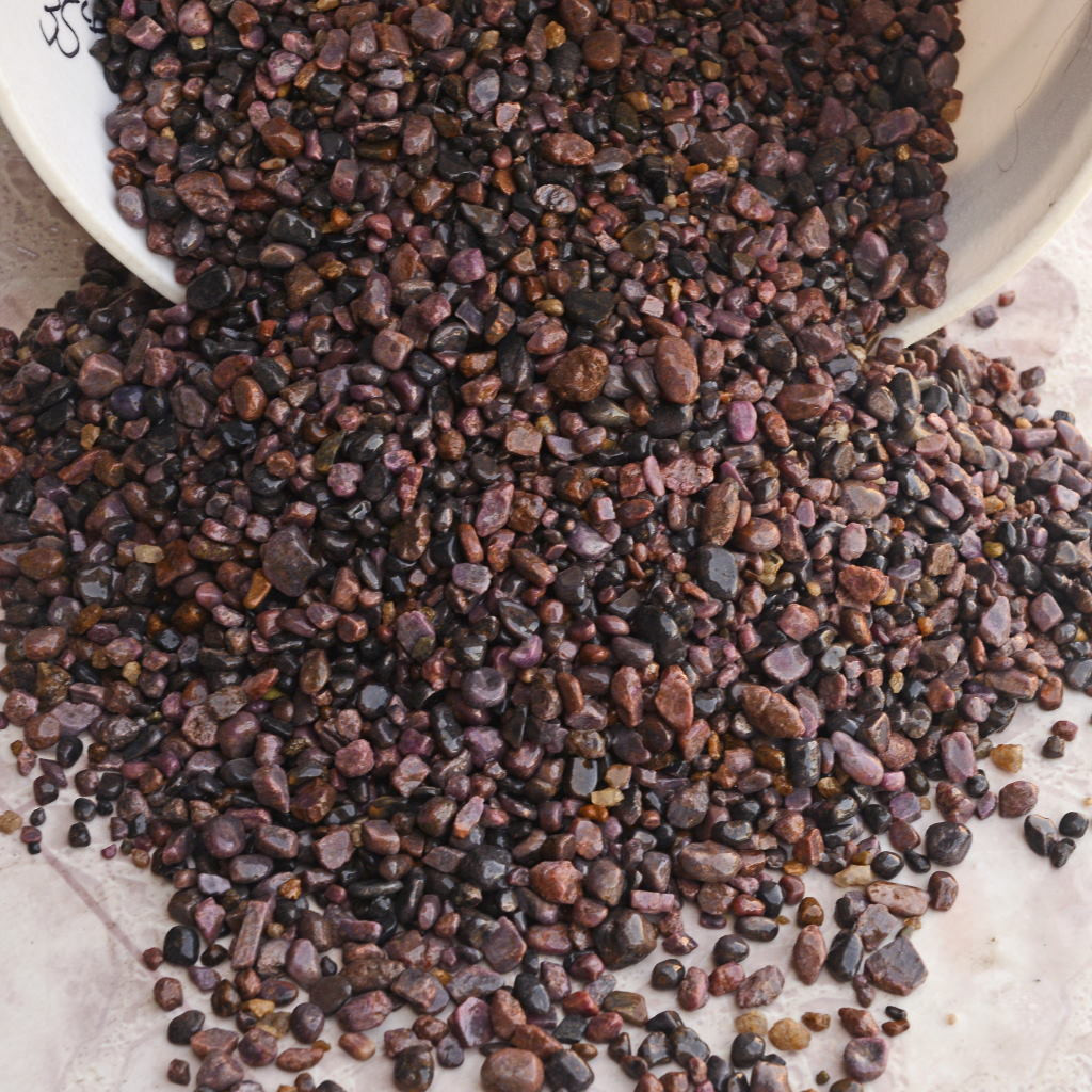 Small Rough Burmese Ruby Gemstones 1/4 Pound Lot 27019