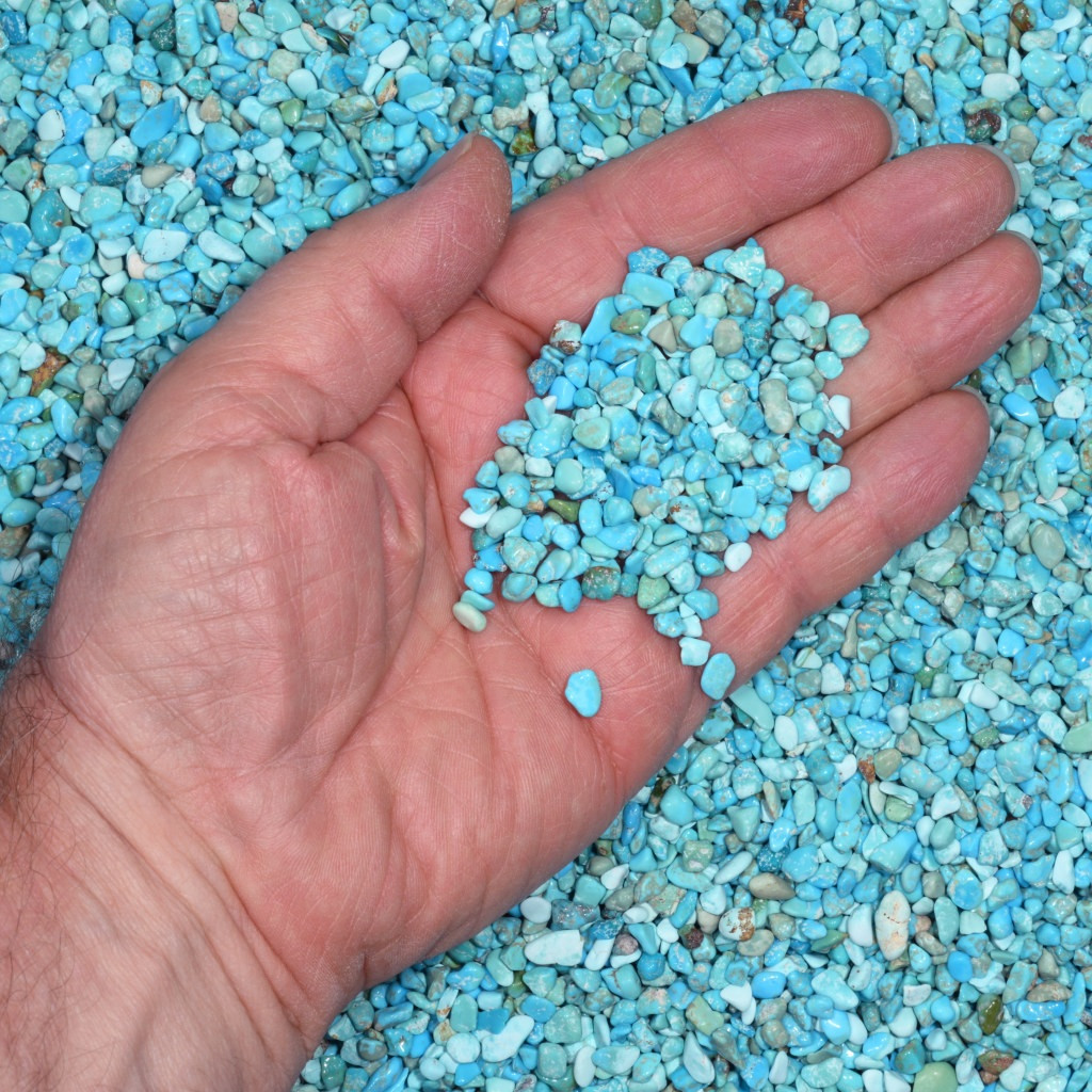 A-Grade Turquoise Chips 1/4 lb 22378