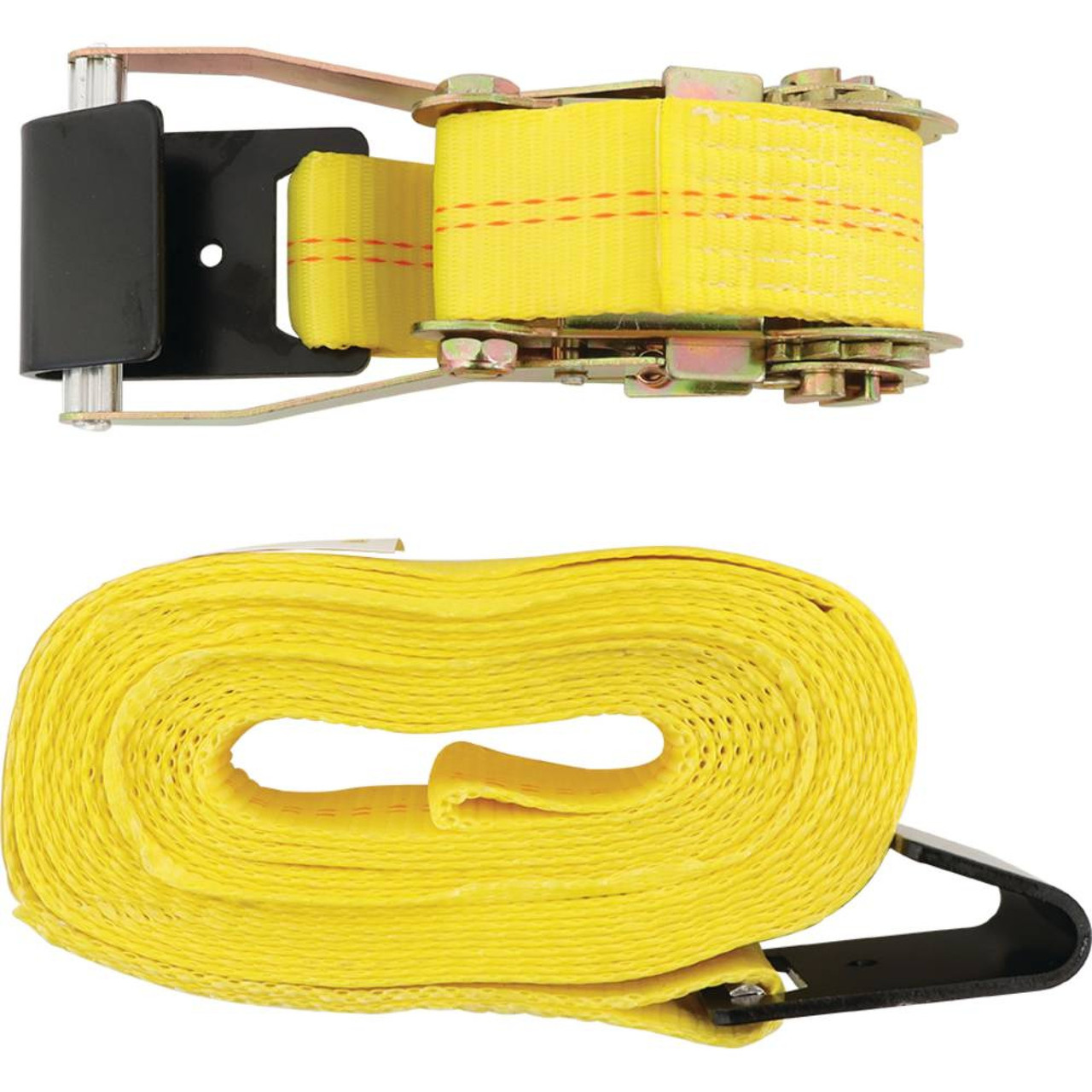 Ratchet Strap WLL stamped, Length 27, Width 2" For Industrial Tractors ...