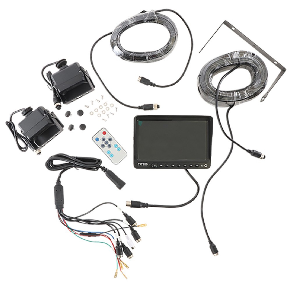 Quad View Camera Kit for Universal Products 560-02000 Includes 7" color ...