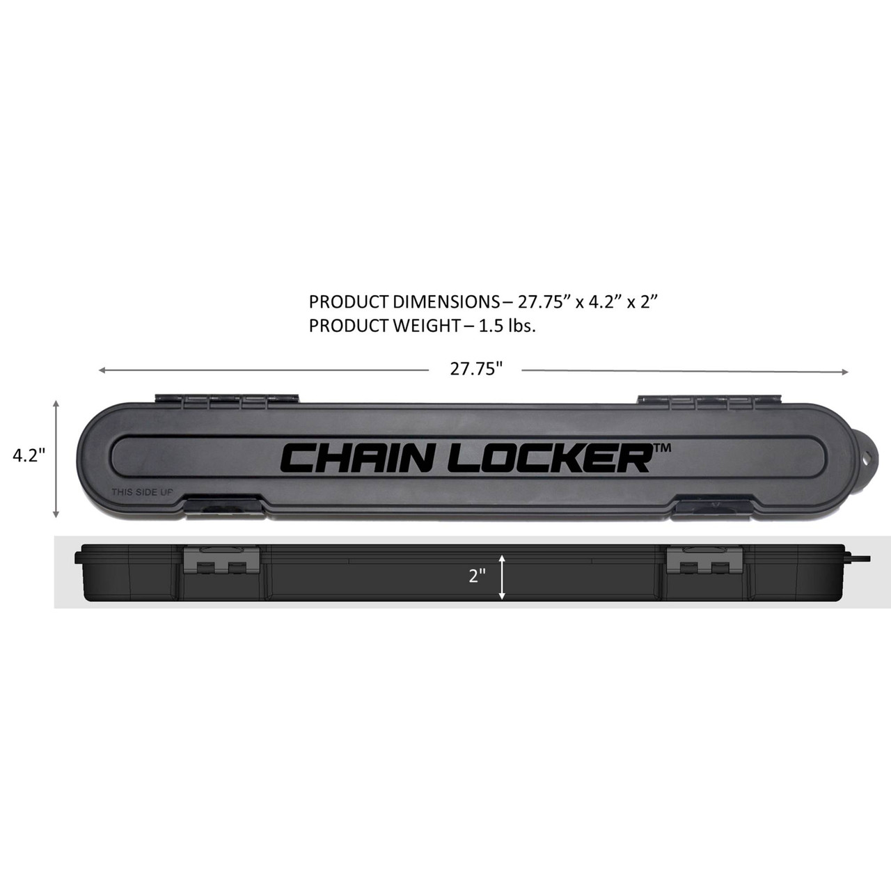 Chain Locker for 6" to 20" Chains - Orange; CHN-2102 - Complete Tractor