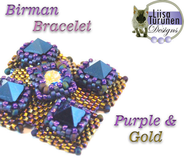 Birman Bracelet Beading Kit - Liisa Turunen Designs