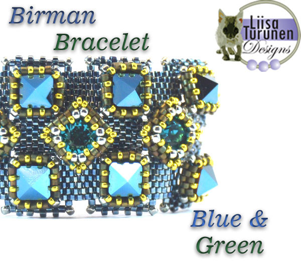 Birman Bracelet Beading Kit - Liisa Turunen Designs