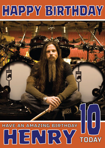 Personalised Lamb Of God Lacuna Coil Celebrity Birthday Card ...