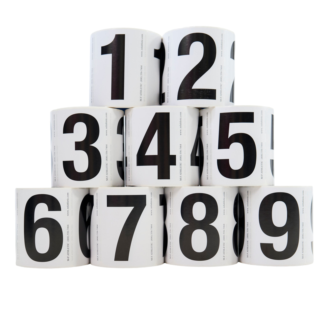 Track & Field Race Numbers and Hip/Lane Numbers