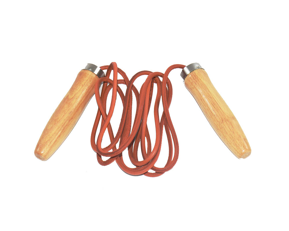 Leather Jump Rope 9'