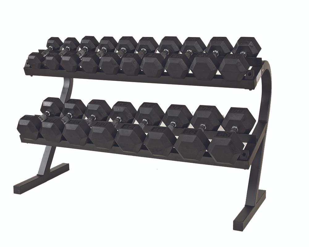 Compact Dumbbell Rack (Holds 10 pairs)