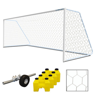 Jaypro Classic Official Round Soccer Goal Deluxe Package