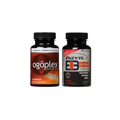 Enzyte3 & Ogoplex Bundle for Men | Male Formulas for Triple Intensity ...
