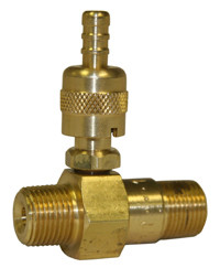 Downstream Injector - Long Body - Adjustable - 2-3 GPM - Brass - JE ...