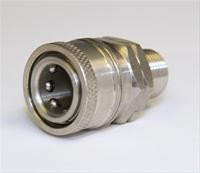 Quick Disconnect Socket - 3/8" M Socket - Stainless Steel - JE Adams ...