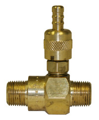 Downstream Acid Injector - Maxi-Flow - Adjustable - 5-8 GPM Brass - JE ...
