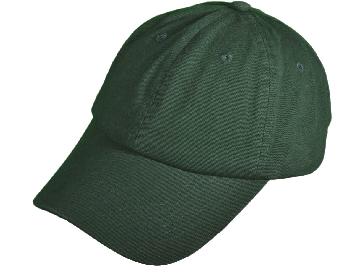 BK Caps Blank Dad Hats - Unstructured Cotton Polo Baseball Caps With ...