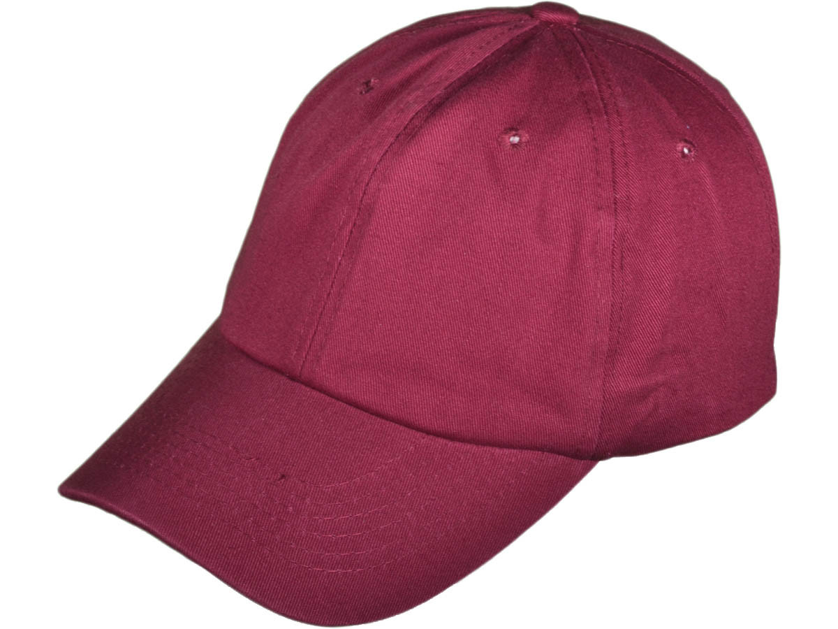 BK Caps Blank Dad Hats - Unstructured Cotton Polo Baseball Caps With ...