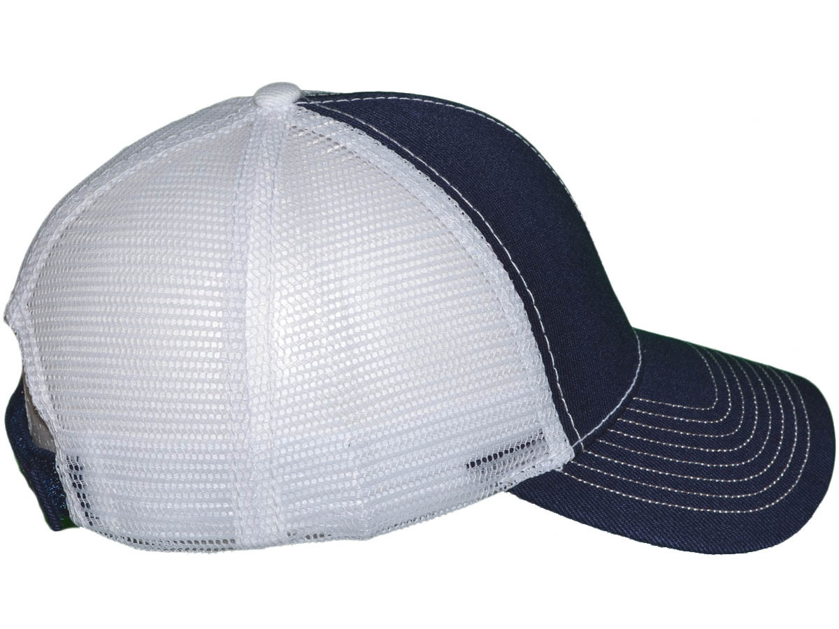 Wholesale Contrast Stitching Trucker Hats - BK Caps Low Profile 6 Panel ...
