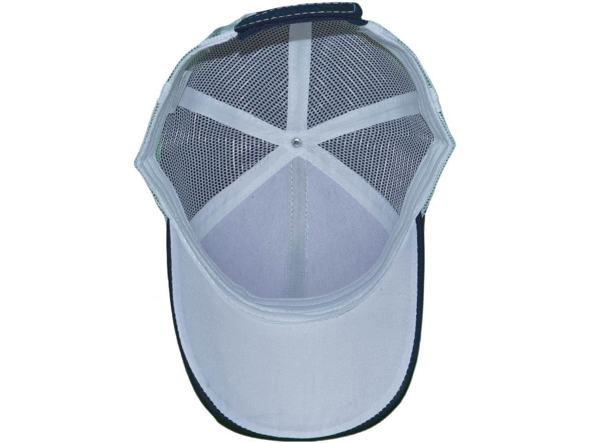 Wholesale Contrast Stitching Trucker Hats - BK Caps Low Profile 6 Panel ...