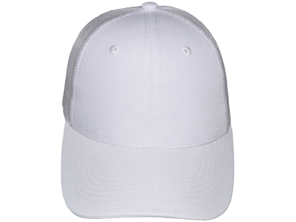 Youth Wholesale BK Caps Structured polyester Trucker Mesh Hats (Black)