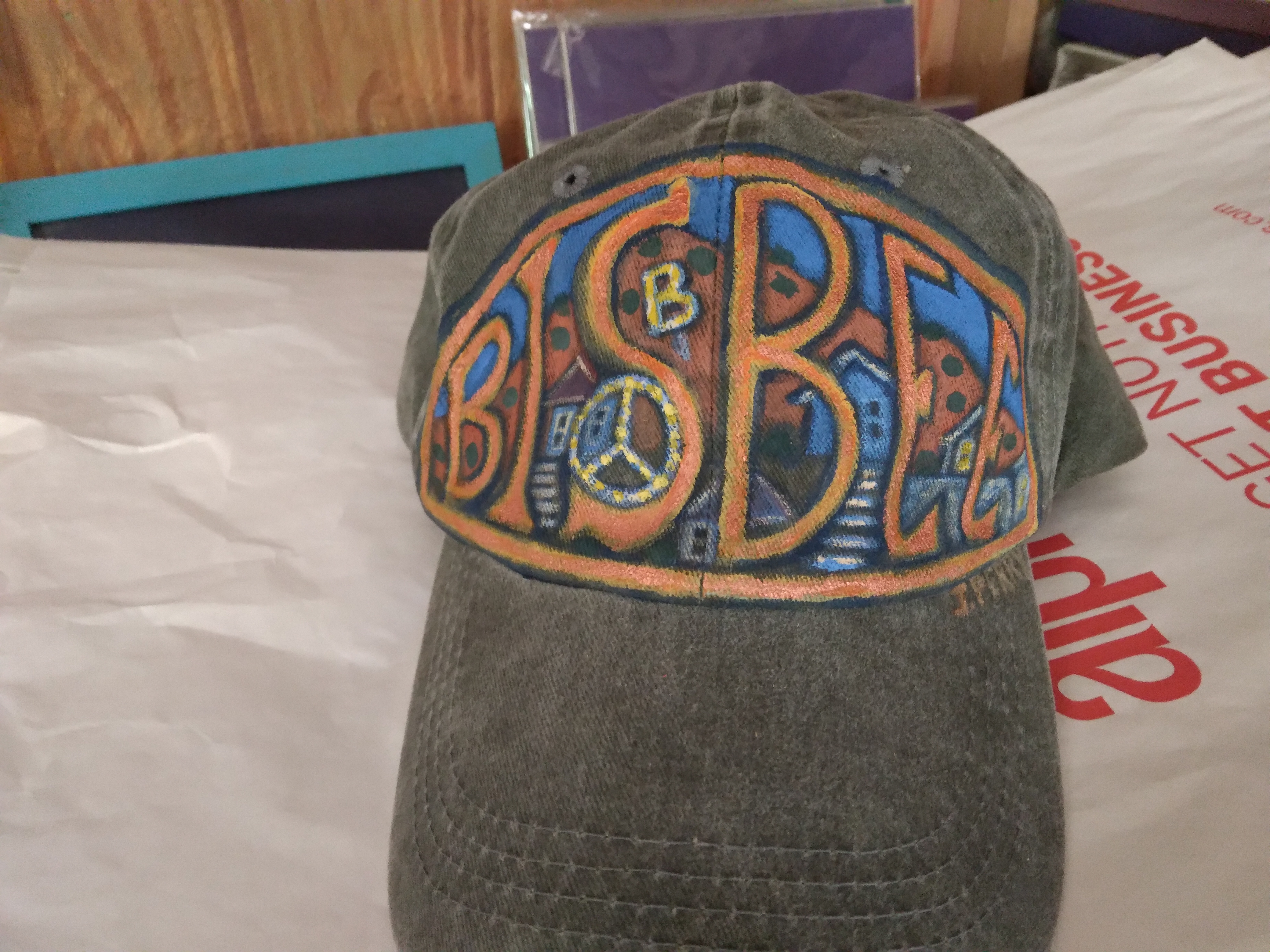 Customization Tuesday: Featuring Hand-Painted Hats by Judy ...
