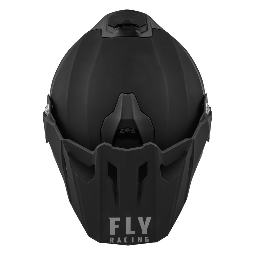 Fly Racing 2023 Trekker Pulse Adult Helmet (Solid Matte Black) | RaceFX