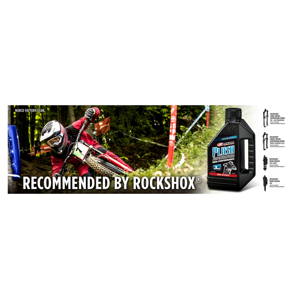 Maxima Plush Suspension Fluid High Performance (SAE 7wt) 473ml (12 Per ...