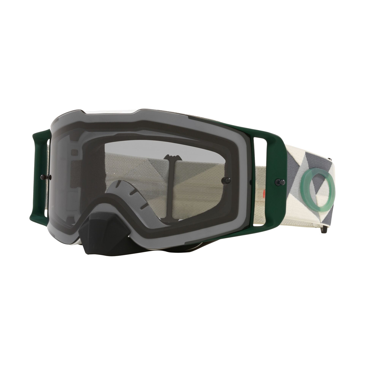 Oakley Front Line MX Goggle (Tri-Grey) Light Grey Lens | RaceFX