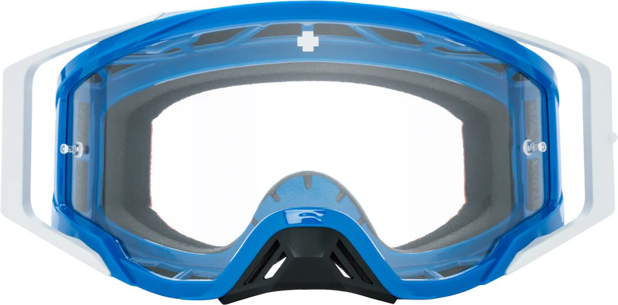 Foundation Checkers Blue Hd Clear - Store114 Motocross Shop