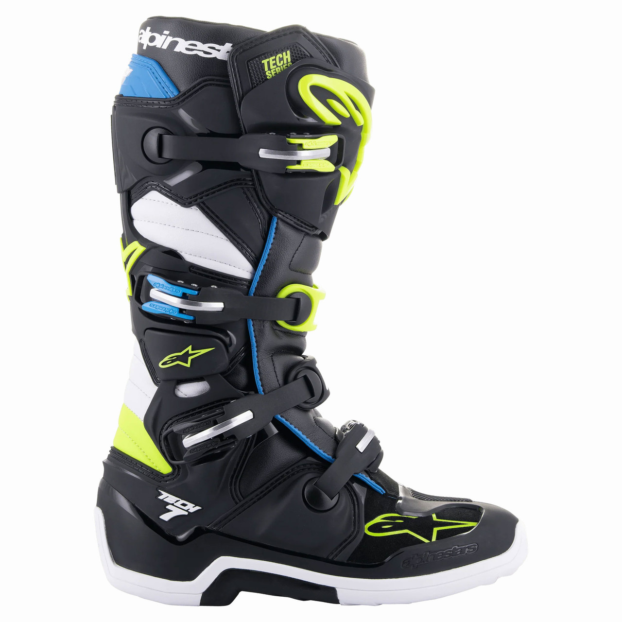 TLD X Alpinestars Tech 7 MX Boot - White / Navy