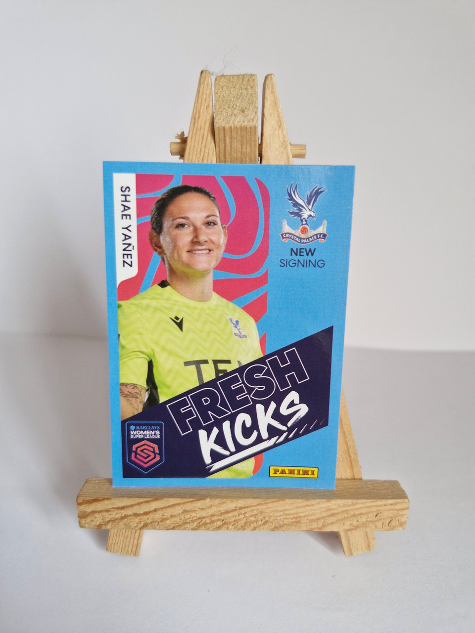#184 Shae Yanez (Crystal Palace - FRESH KICKS) Panini Women's Super ...