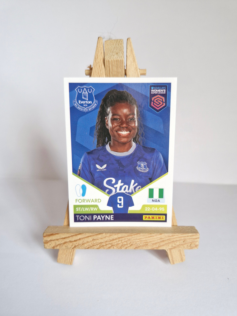 #207 Toni Payne (Everton) Panini Women's Super League 2025 Sticker ...