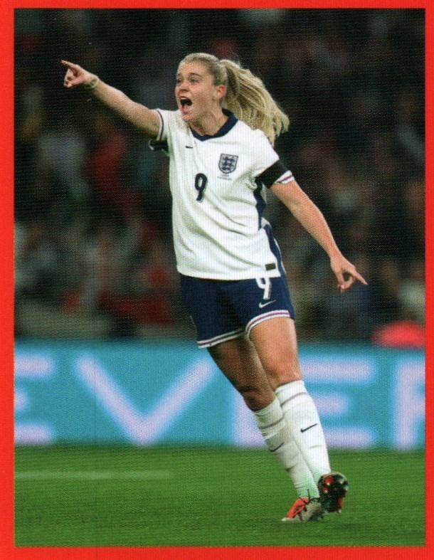 #155 Alessia Russo Panini England Lionesses 2025 Sticker Collection ...
