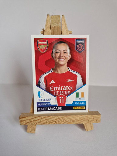#56 Katie McCabe (Arsenal) Panini Women's Super League 2025 Sticker ...