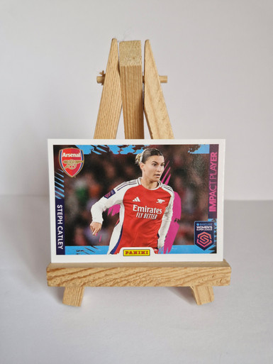 #74 Steph Catley (Arsenal - IMPACT PLAYER) Panini Women's Super League ...